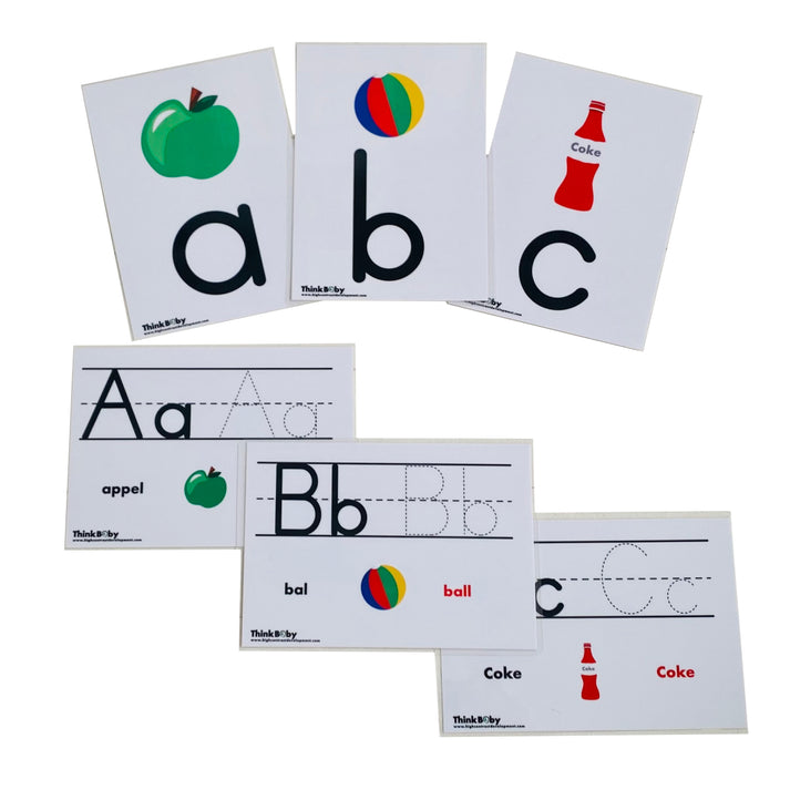 Phonetic Alphabet Flashcards - From 2-3 years – Think Baby High ...